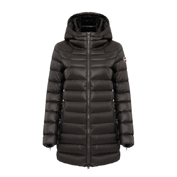 COLMAR ORIGINALS PIUMINO LUNGO CON CAPPUCCIO Donna Nero | Mascheroni Store COLMAR ORIGINALS PIUMINO LUNGO CON CAPPUCCIO Donna Nero | Mascheroni Store